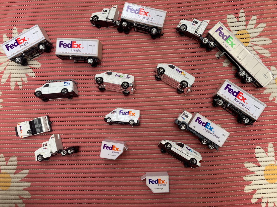 Fedex Truck Diecast Car Model Toy 78cm Ebay