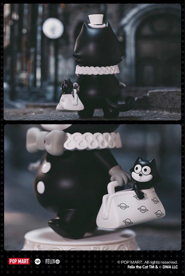 FELIX THE CAT PUCKY FIGURINE POPMART 16 cm, Hobbies & Toys, Toys ...