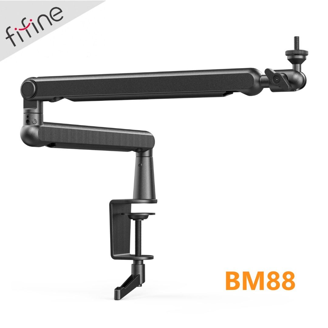 Fifine T688 - K688 USB/XLR Dynamic Microphone & BM88 Flexible Boom Arm ...