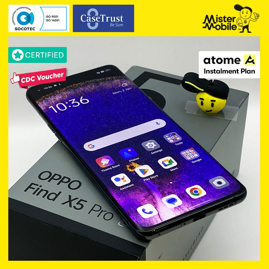 Find X5 Pro Glaze Black 256GB, Mobile Phones & Gadgets, Mobile Phones ...