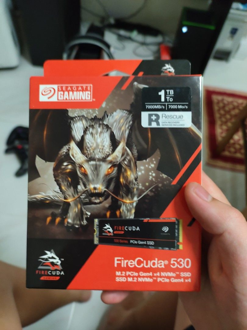 Fire cuda 530 1tb, Computers & Tech, Parts & Accessories, Hard Disks & Thumbdrives on Carousell