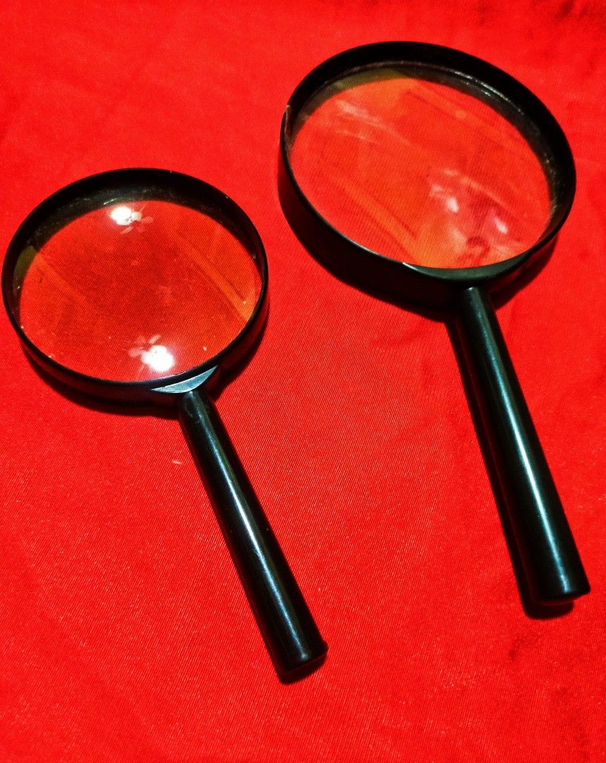 FOcus scope/ 2 magnifying glass, Hobbies & Toys, Stationary & Craft ...