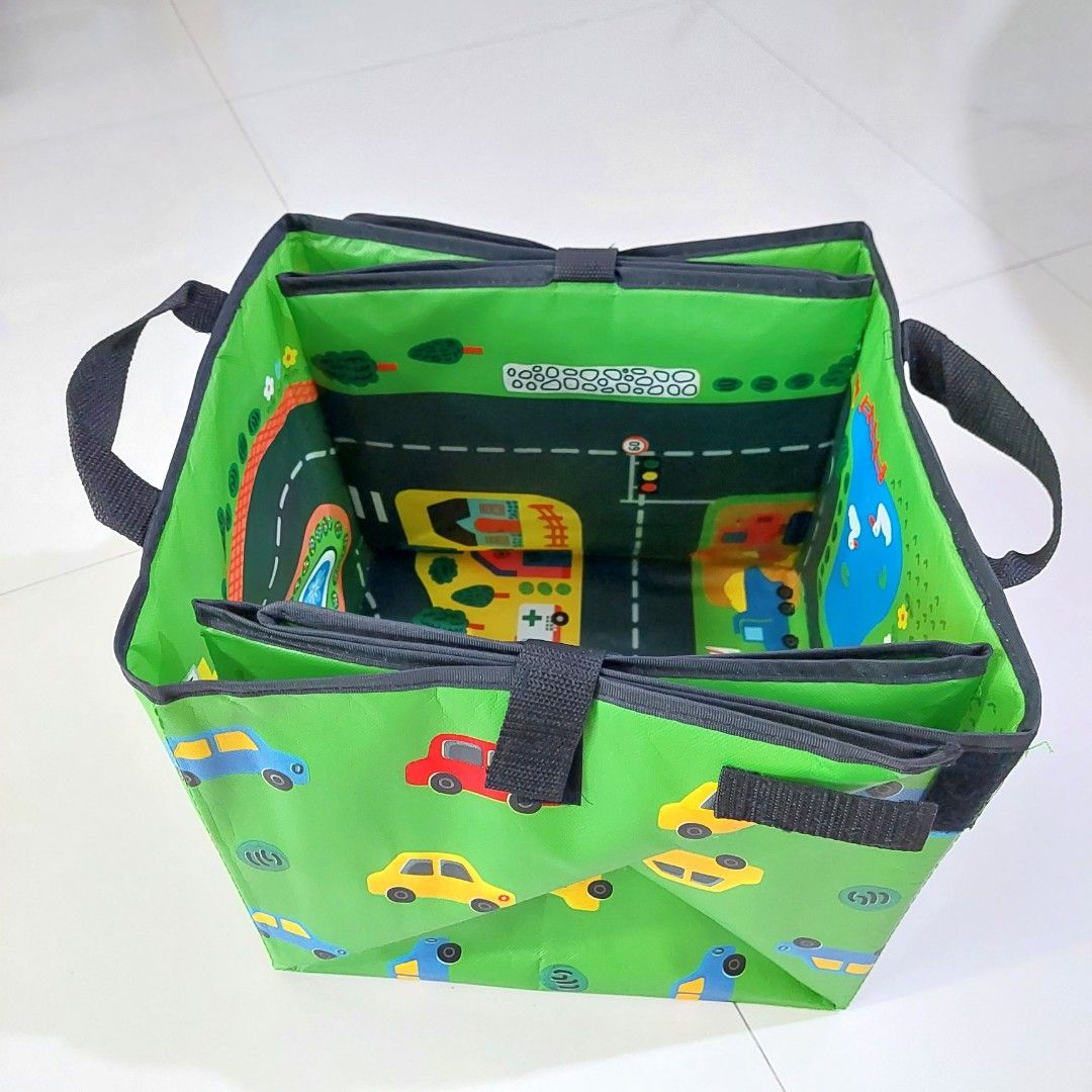 Foldable playmat / storage box / children road map, Babies & Kids ...