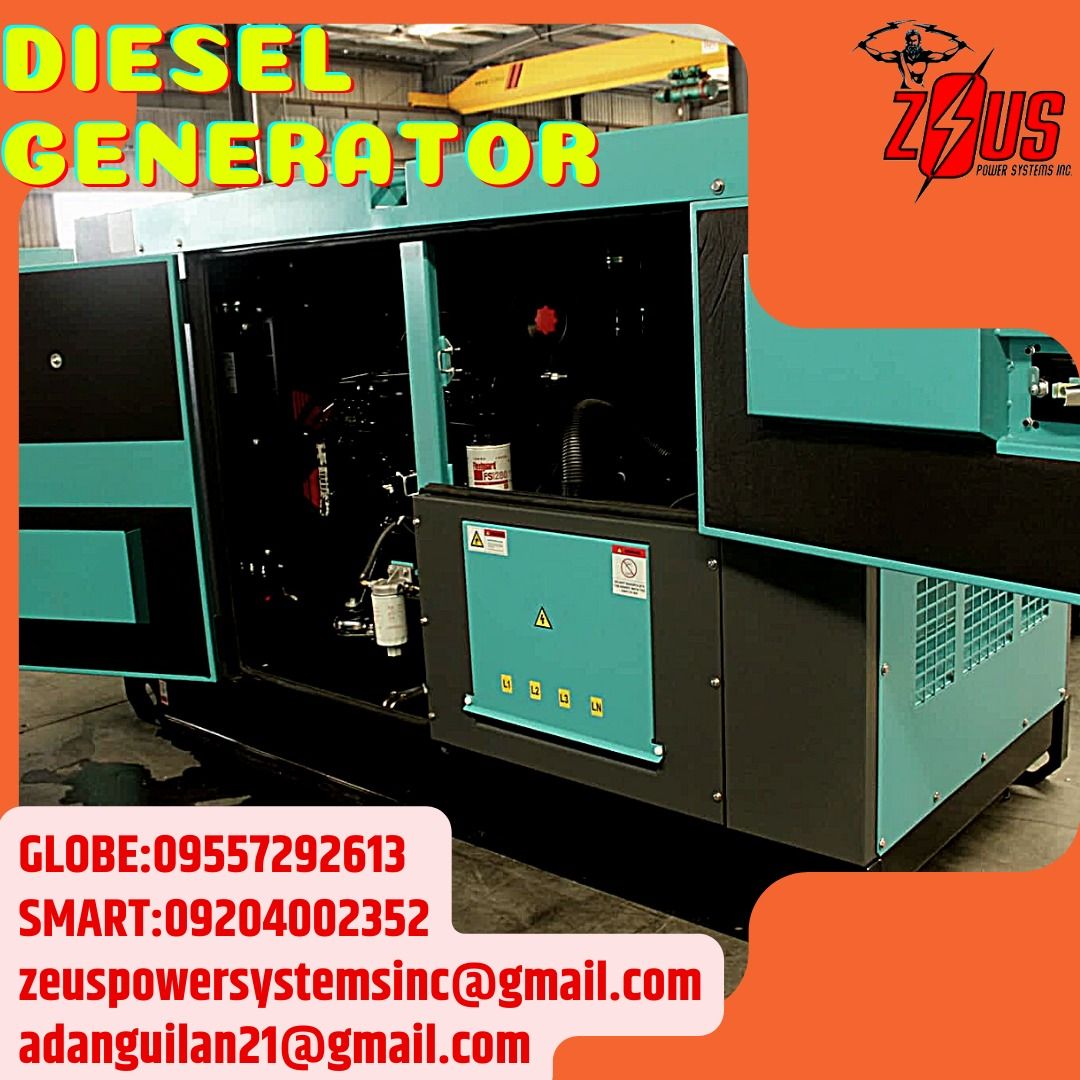 Generator Set Silent Type - 10kva 25kva 50kva 75kva 100kva 150kva ...