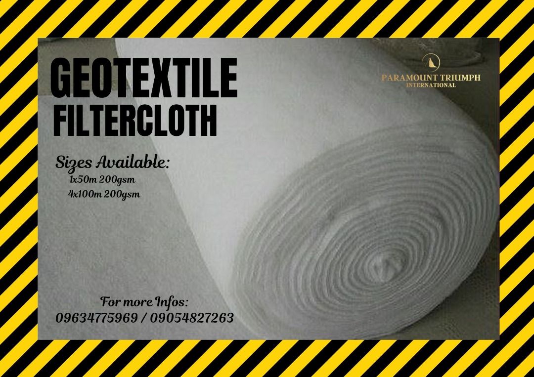 Geotextile Filtercloth 200gsm, Commercial & Industrial, Construction ...
