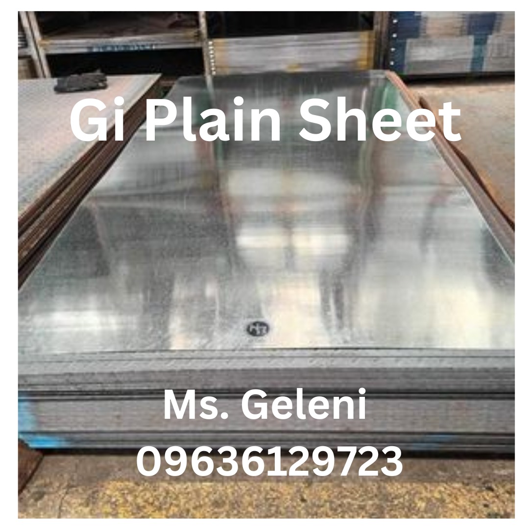 Gi Plain Sheet, Commercial & Industrial, Construction Tools & Equipment ...