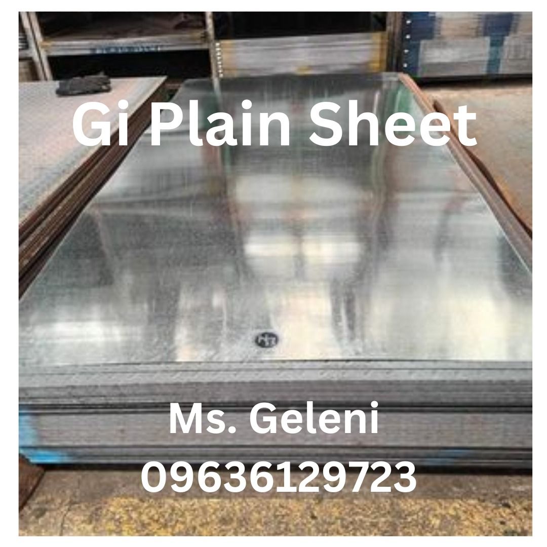 Gi Plain Sheet, Commercial & Industrial, Construction Tools & Equipment on Carousell