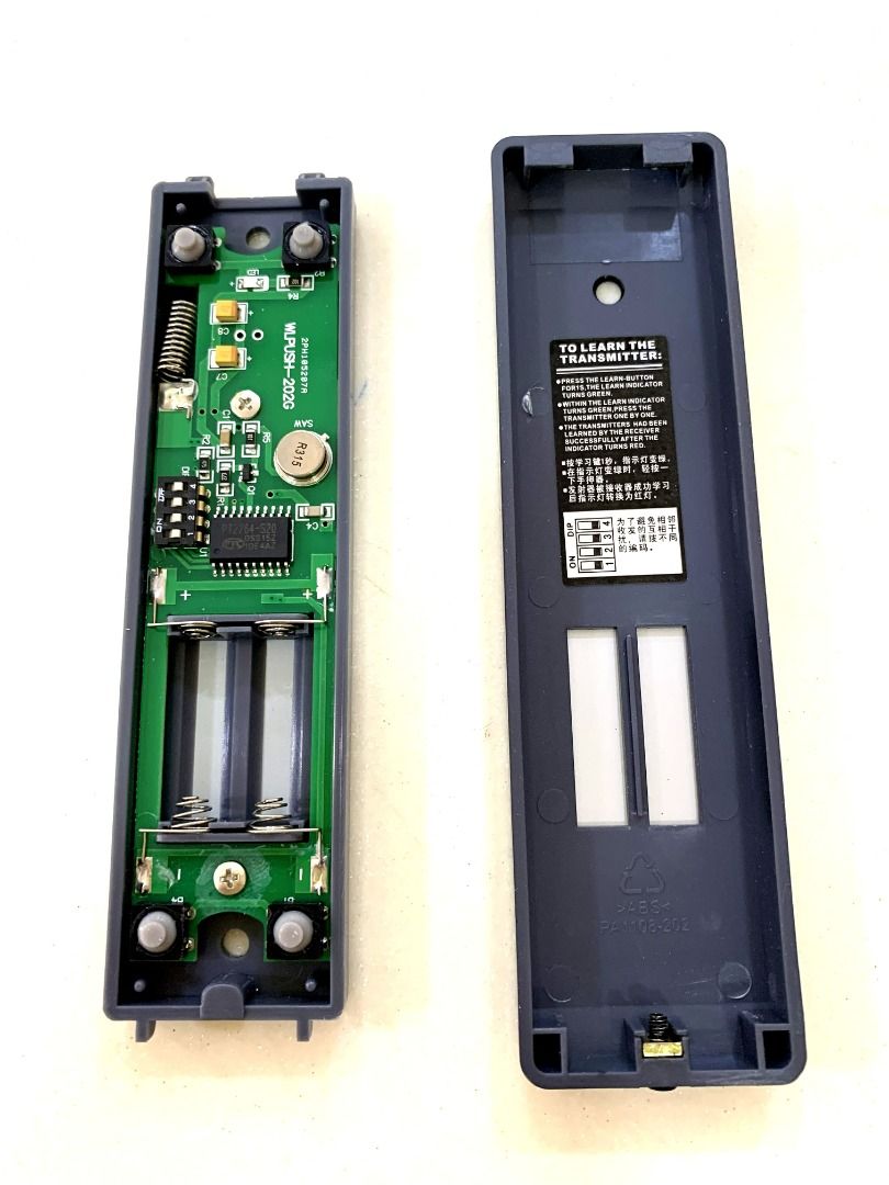 GLASS AUTO DOOR REMOTE CONTROLLER, Computers & Tech, Parts ...