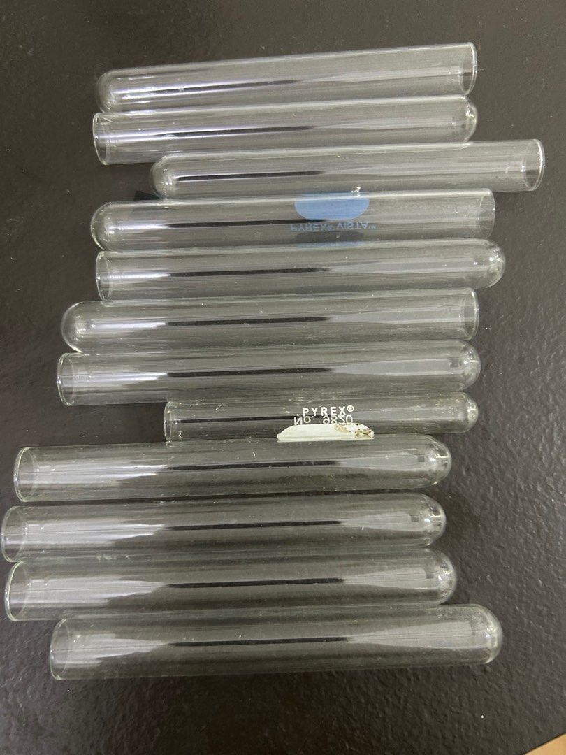 Glass test tubes, Health & Nutrition, Medical Supplies & Tools on Carousell