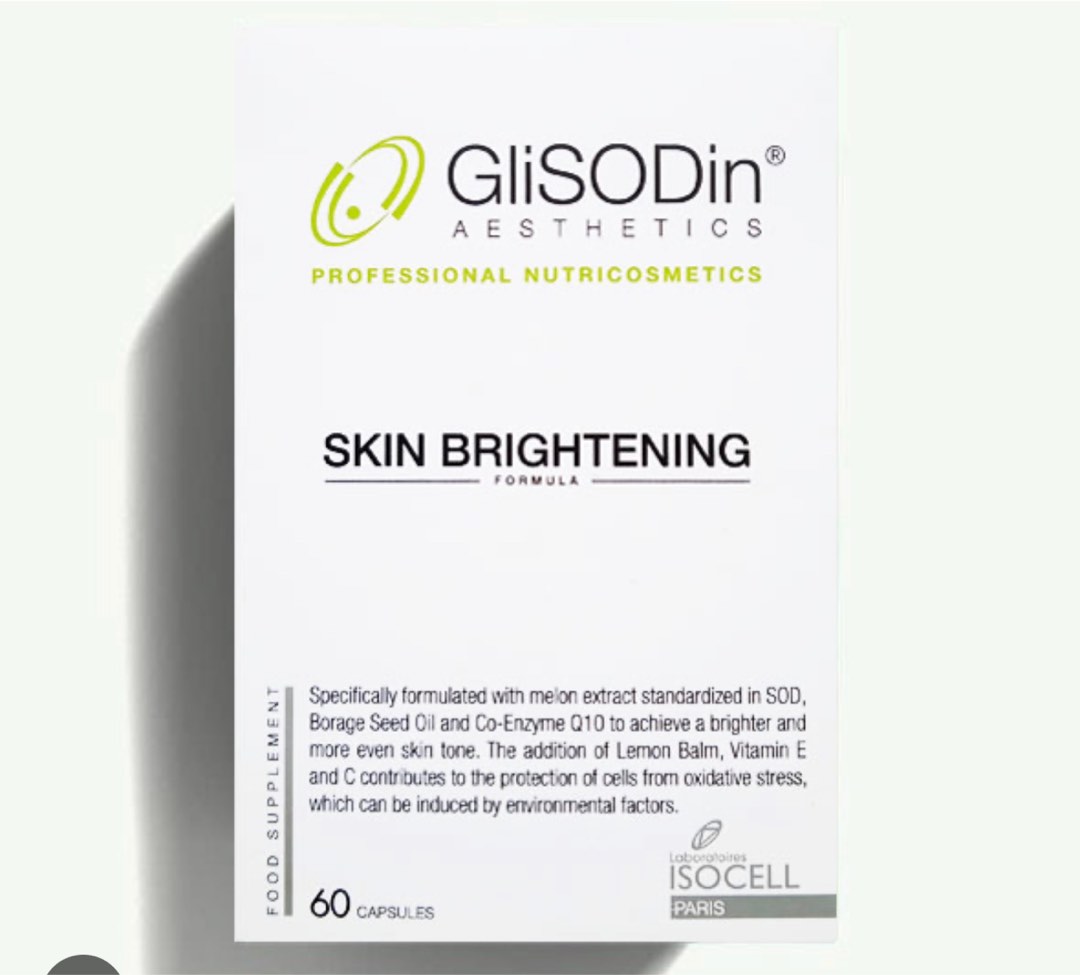 Glisodin skin brightening, 健康及營養食用品, 健康補充品, 健康補充品 - 維他命及補充品 - Carousell