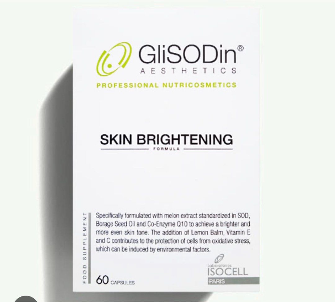 Glisodin skin brightening, 健康及營養食用品, 健康補充品, 健康補充品 - 維他命及補充品 - Carousell
