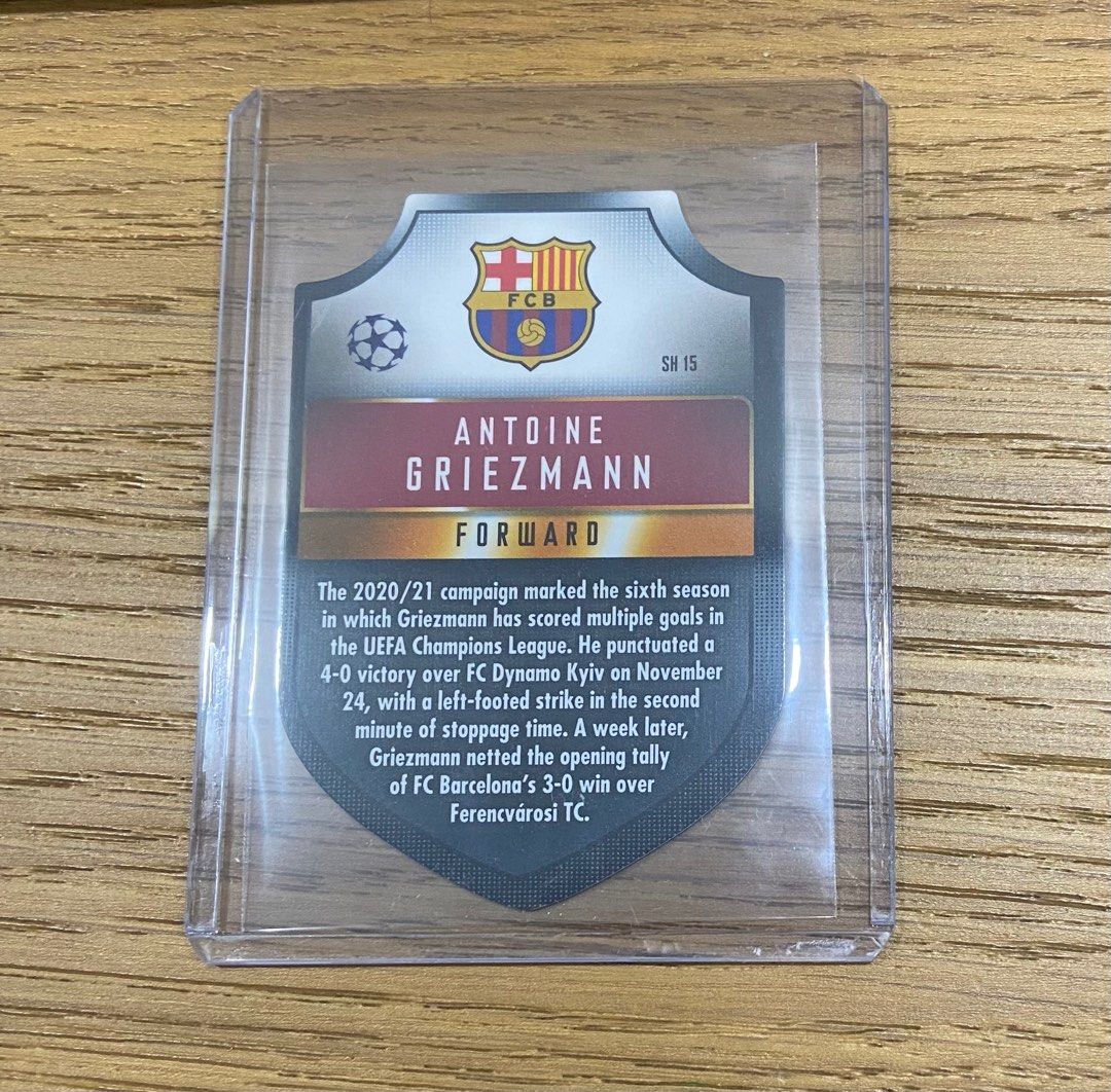 Griezmann Pro Elite Shield Card, Hobbies & Toys, Memorabilia ...