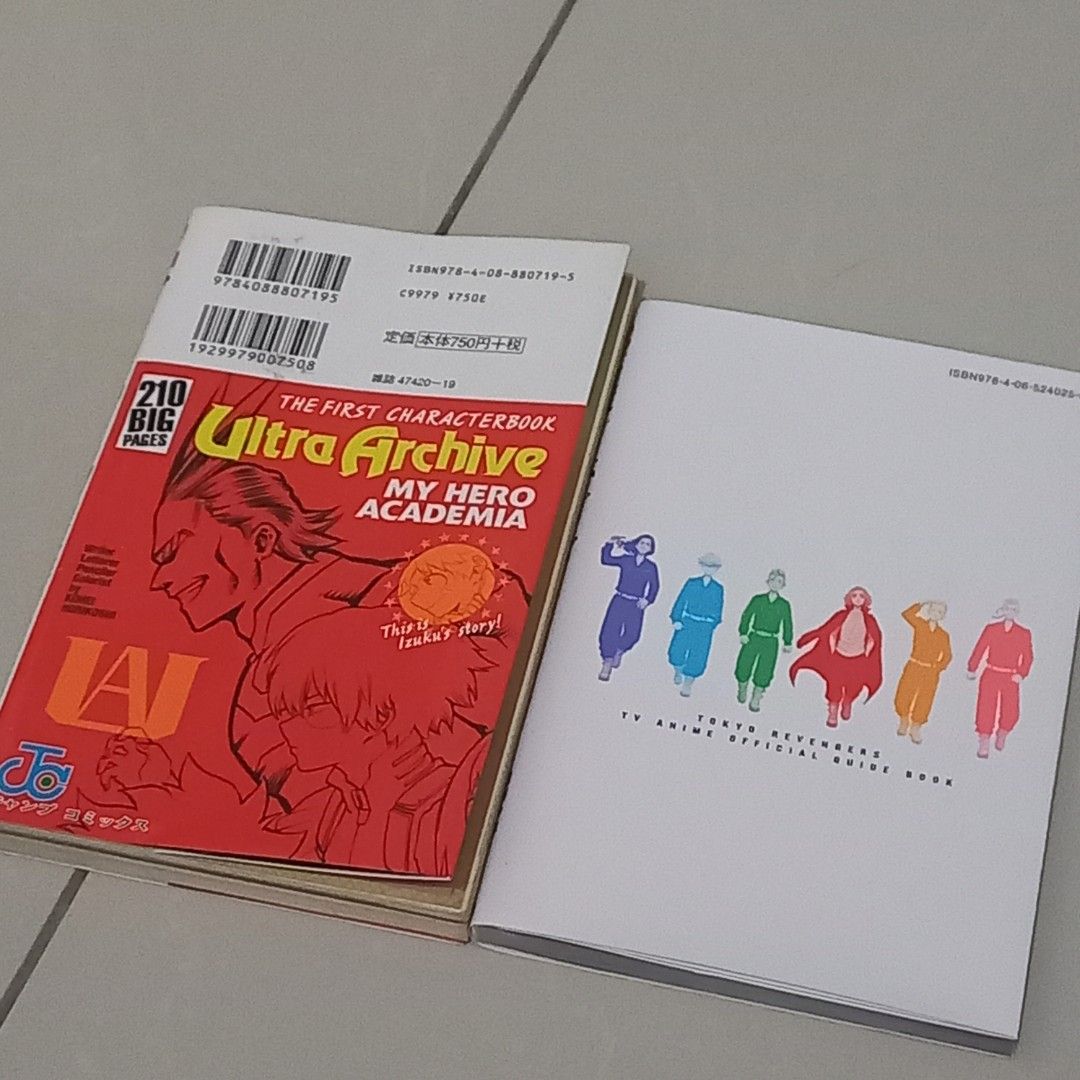 GUIDE BOOK MHA & TOKYO REVENGERS (GOT 2 BOOKS), Hobbies & Toys, Books ...