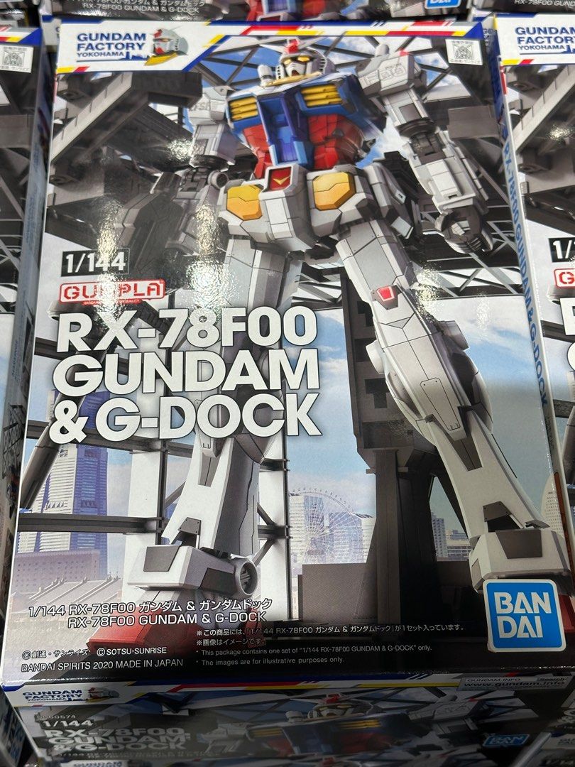 Gundam & G-dock rx-78foo 1/144, Hobbies & Toys, Toys & Games on Carousell