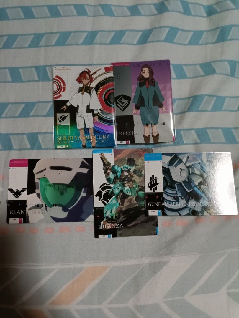 Gundam Card Collection Mercury and Plano, Hobbies & Toys, Toys & Games ...