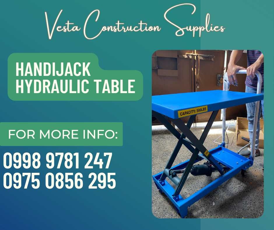 HANDIJACK HYDRAULIC TABLE, Commercial & Industrial, Construction ...