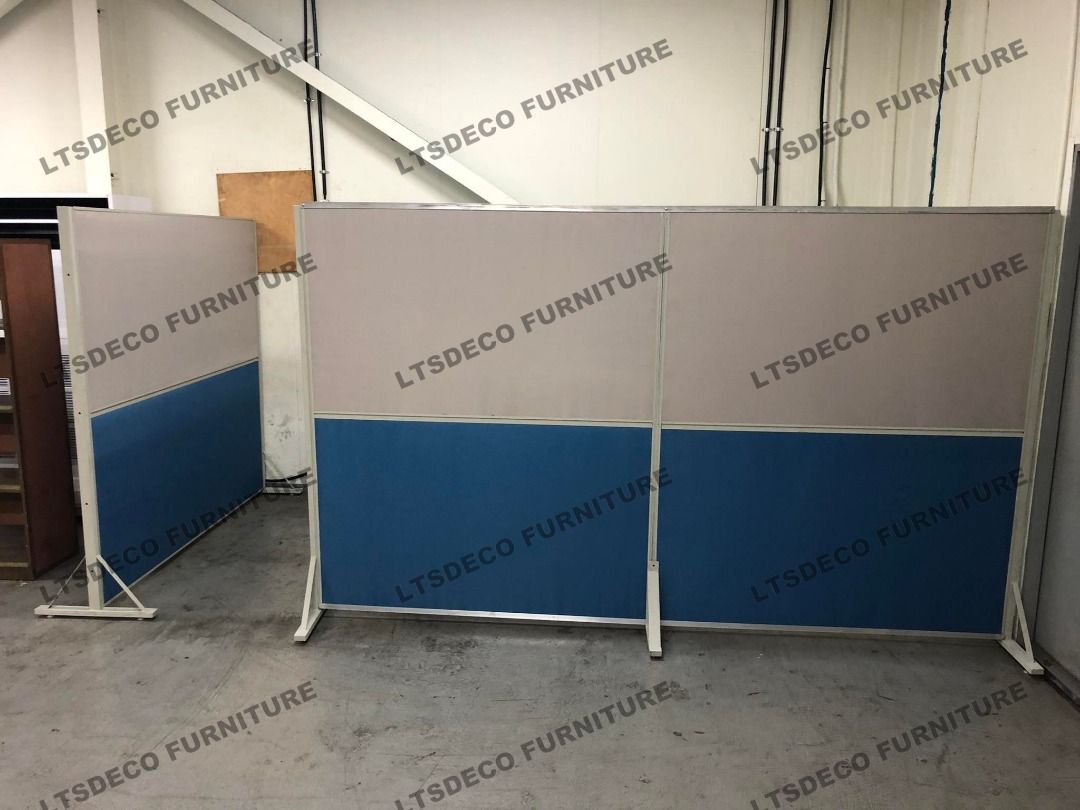 HIGH PANEL OFFICE PARTITION FURNITURE WALL DIVIDERS, Furniture & Home ...