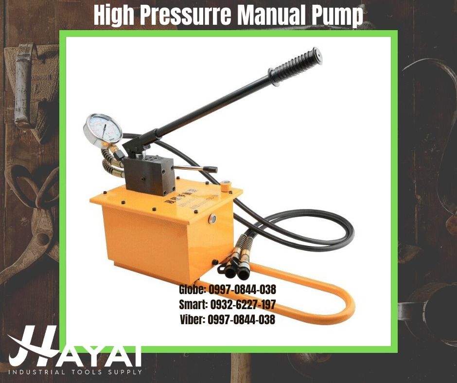 High Pressure Manual Pump, Commercial & Industrial, Industrial ...
