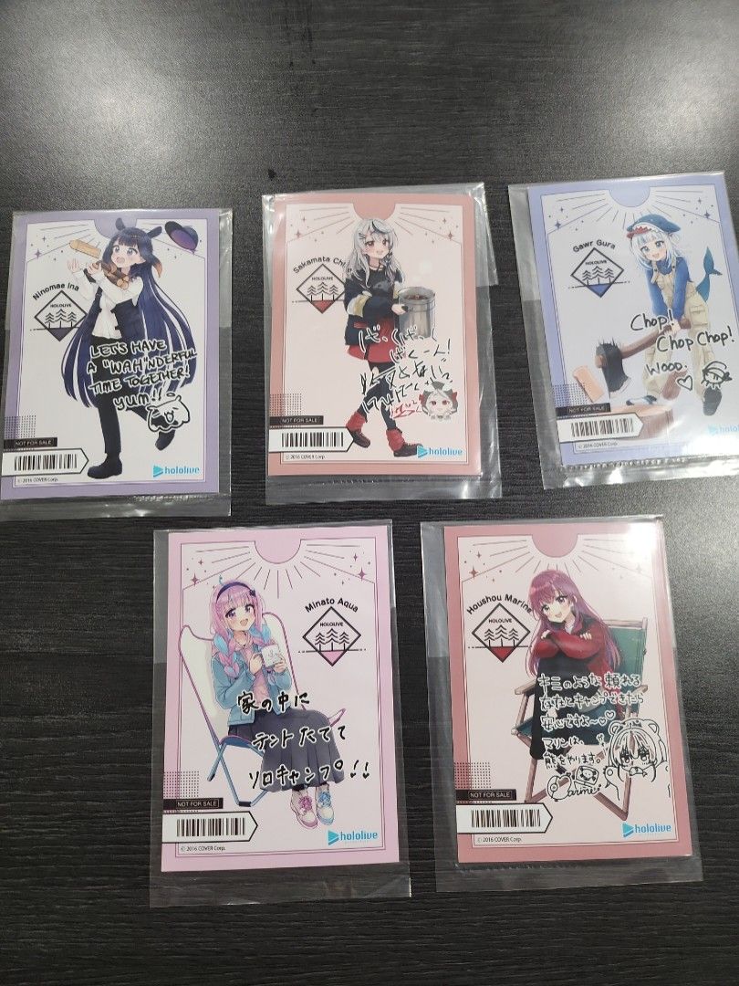 Hololive Summer Season Ninomae Ina Sakamata Chloe Gawr Gura Minato Aqua ...