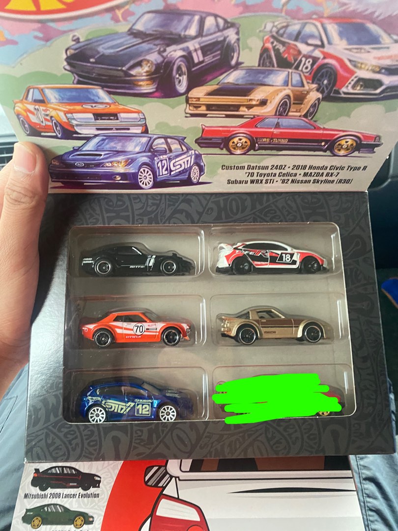 Hotwheels box set, Hobbies & Toys, Toys & Games on Carousell