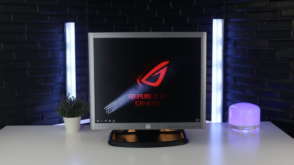 HP 19" SQUARE MONITOR NO STAND| 19 SQUARE IPS MON WITH STAND W ...
