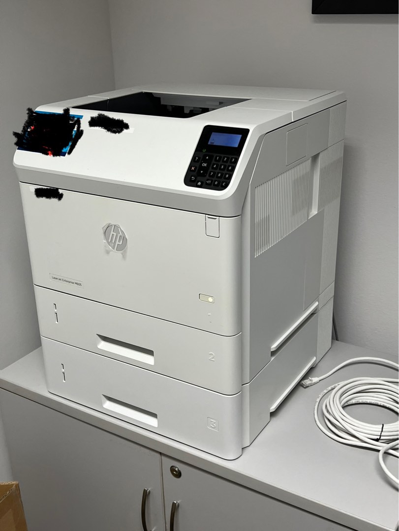 HP Laserjet Enterprise M605 Printer, Computers & Tech, Printers ...
