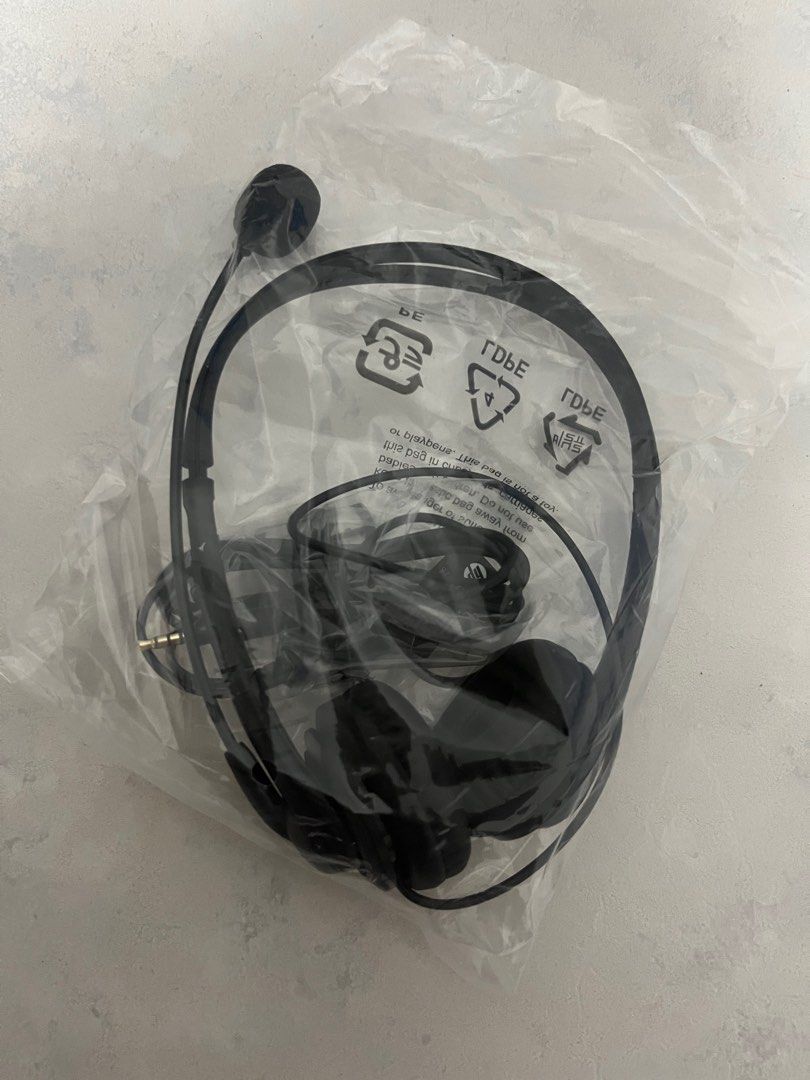 hp stereo headset g2, Audio, Headphones & Headsets on Carousell