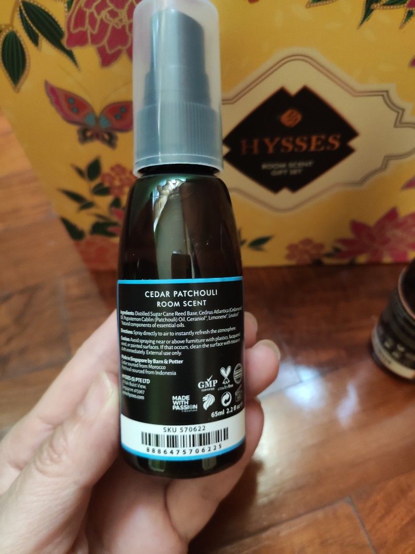 Authentic Hysses Room Scent, Furniture & Home Living, Home Fragrance on ...