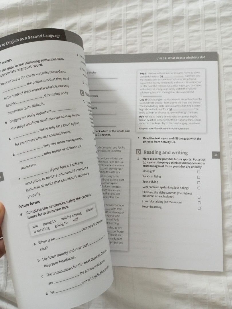 IGCSE CAIE English as A Second Language WORKBOOK Fourth Edition NEW ...