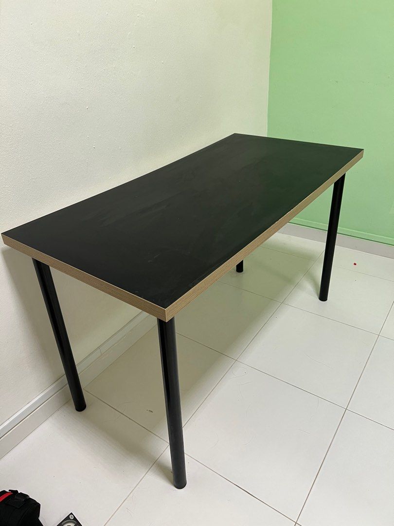 IKEA computer study table, Furniture & Home Living, Furniture, Tables ...