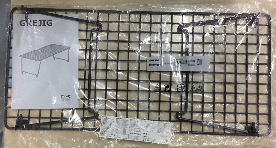 IKEA Grejig Shoe Rack 58x27x17cm, Furniture & Home Living, Furniture ...