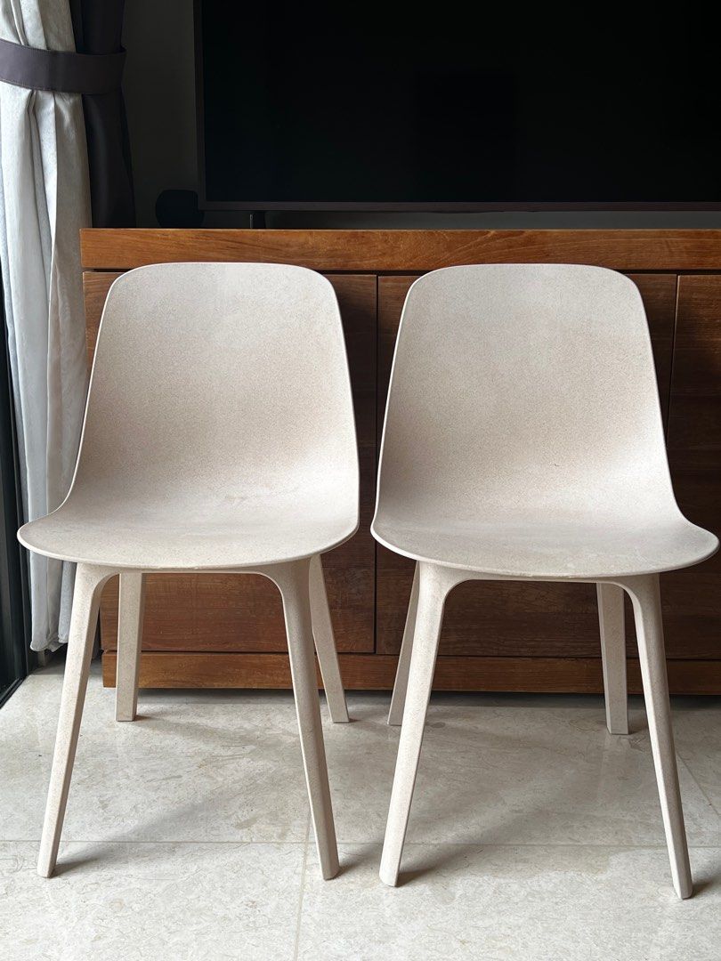 IKEA Odger Dining Chairs x 2, Furniture & Home Living, Furniture ...