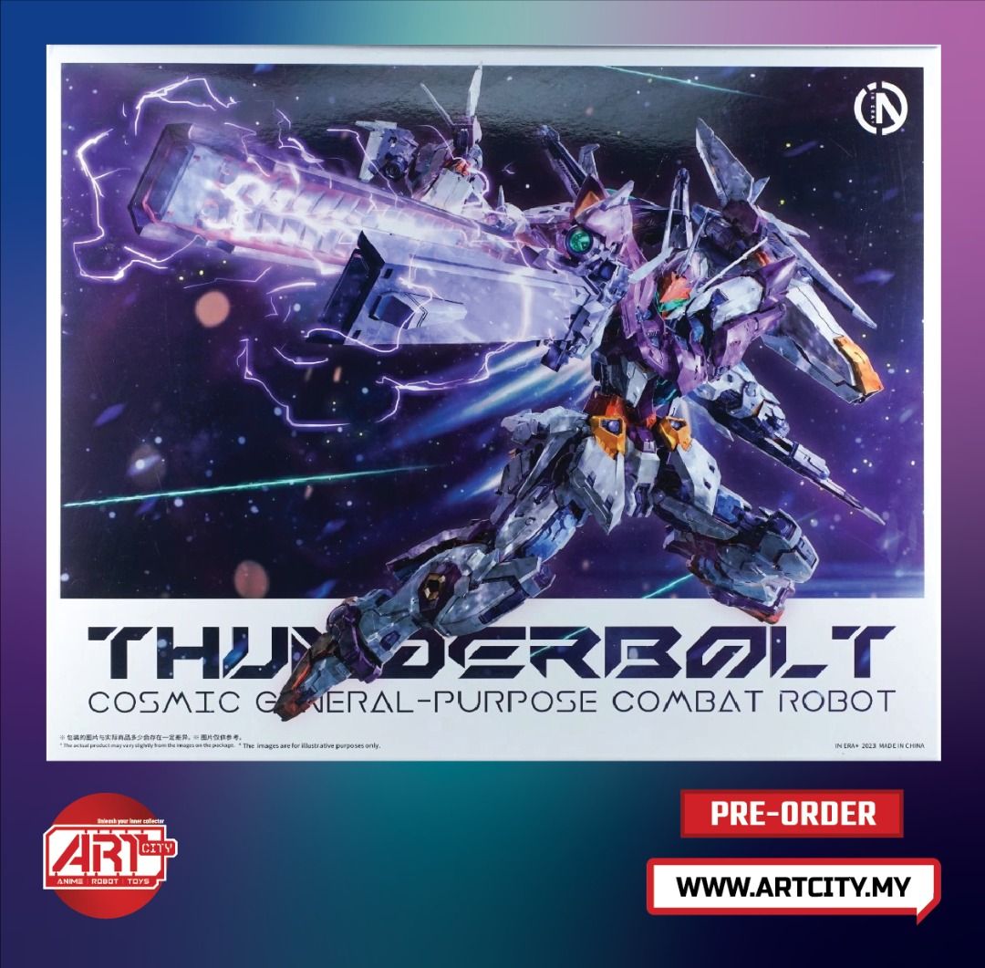 (READY STOCK) IN Era+ - Thunderbolt Cosmic General - Purpose Combat ...