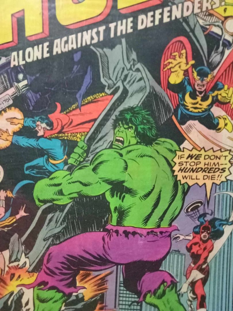Incredible Hulk #207 (1977) Vintage Marvel Comics, Hobbies & Toys ...