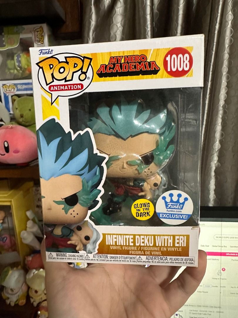 Infinite Deku with Eri Glow Funko Pop - My Hero Academia, Hobbies ...