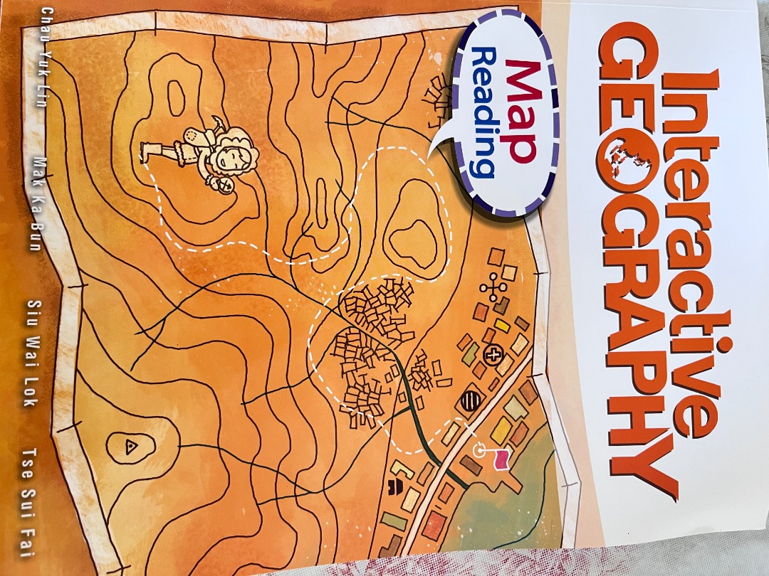 Interactive Geography Map Reading, 興趣及遊戲, 書本 & 文具, 教科書 - Carousell