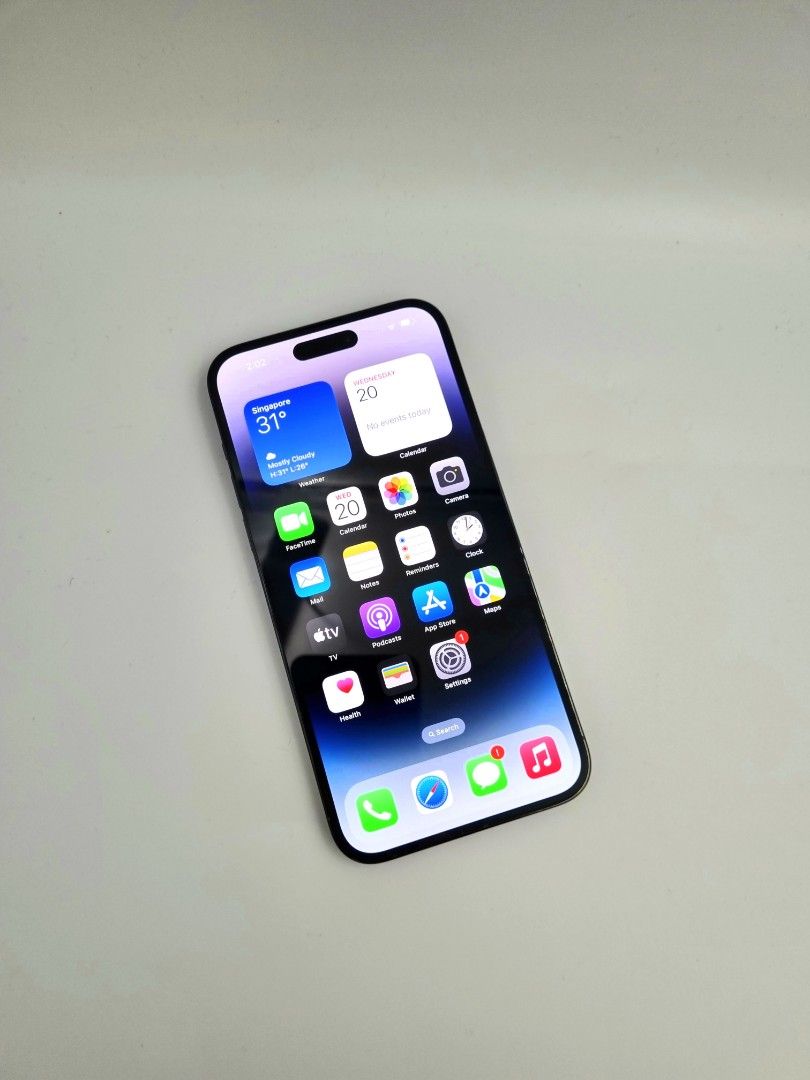 iPhone 14 Pro Max Space Black 128GB, Mobile Phones & Gadgets, Mobile ...