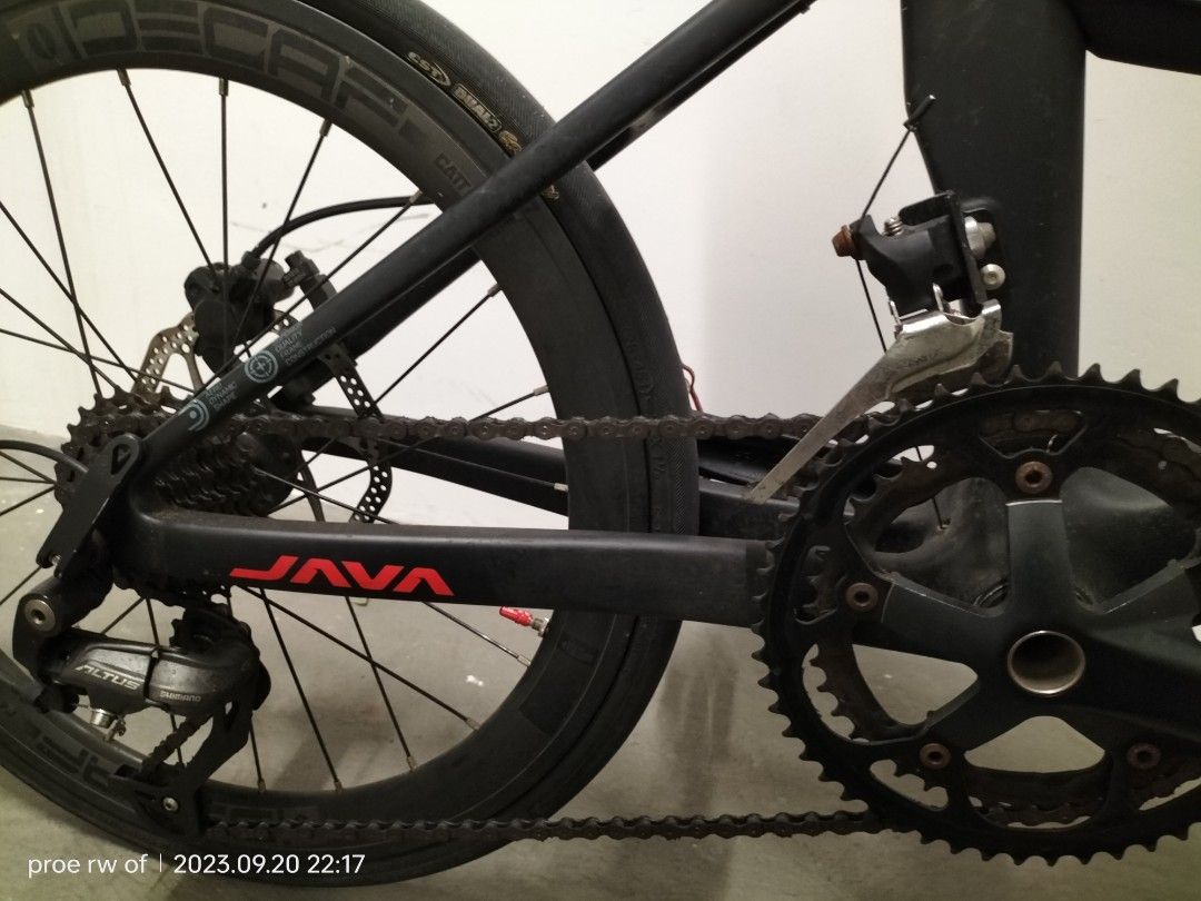 Java mino velo Carbon cl2, Sports Equipment, Bicycles & Parts, Bicycles ...