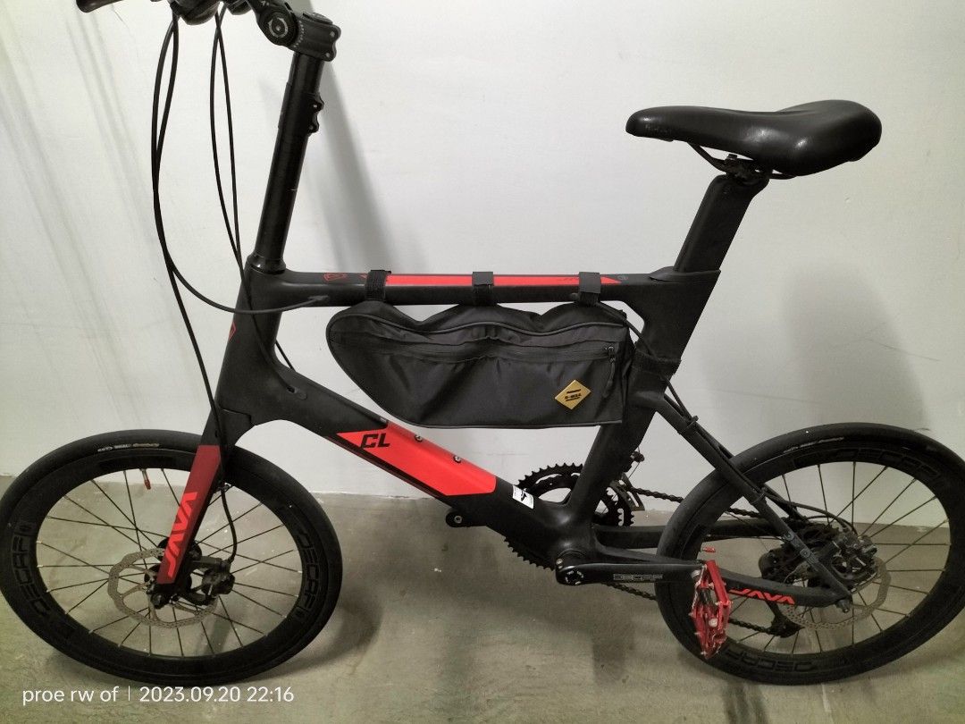 Java mino velo Carbon cl2, Sports Equipment, Bicycles & Parts, Bicycles ...