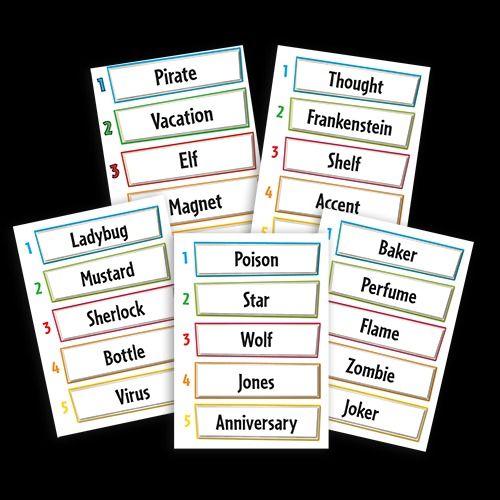 Just One (White Box) Board Game (Original) Word Guessing Game | Made by ...