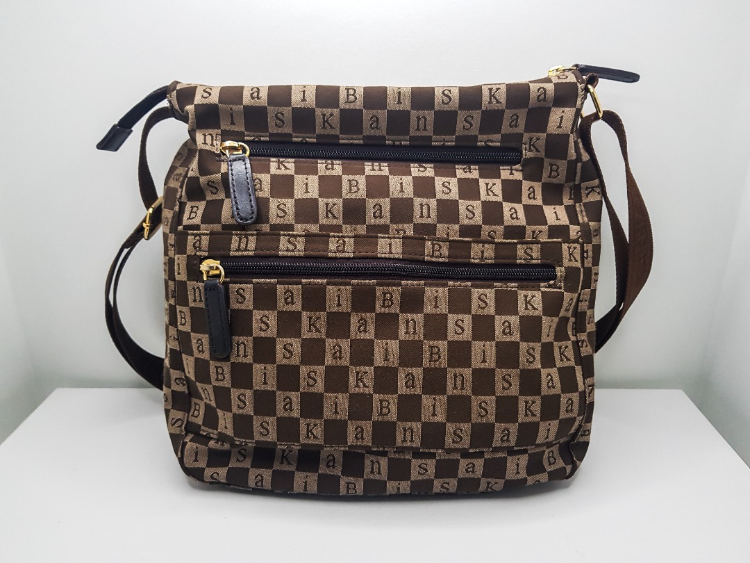 Kansai Bis Brown Shoulder Bag, Luxury, Bags & Wallets on Carousell