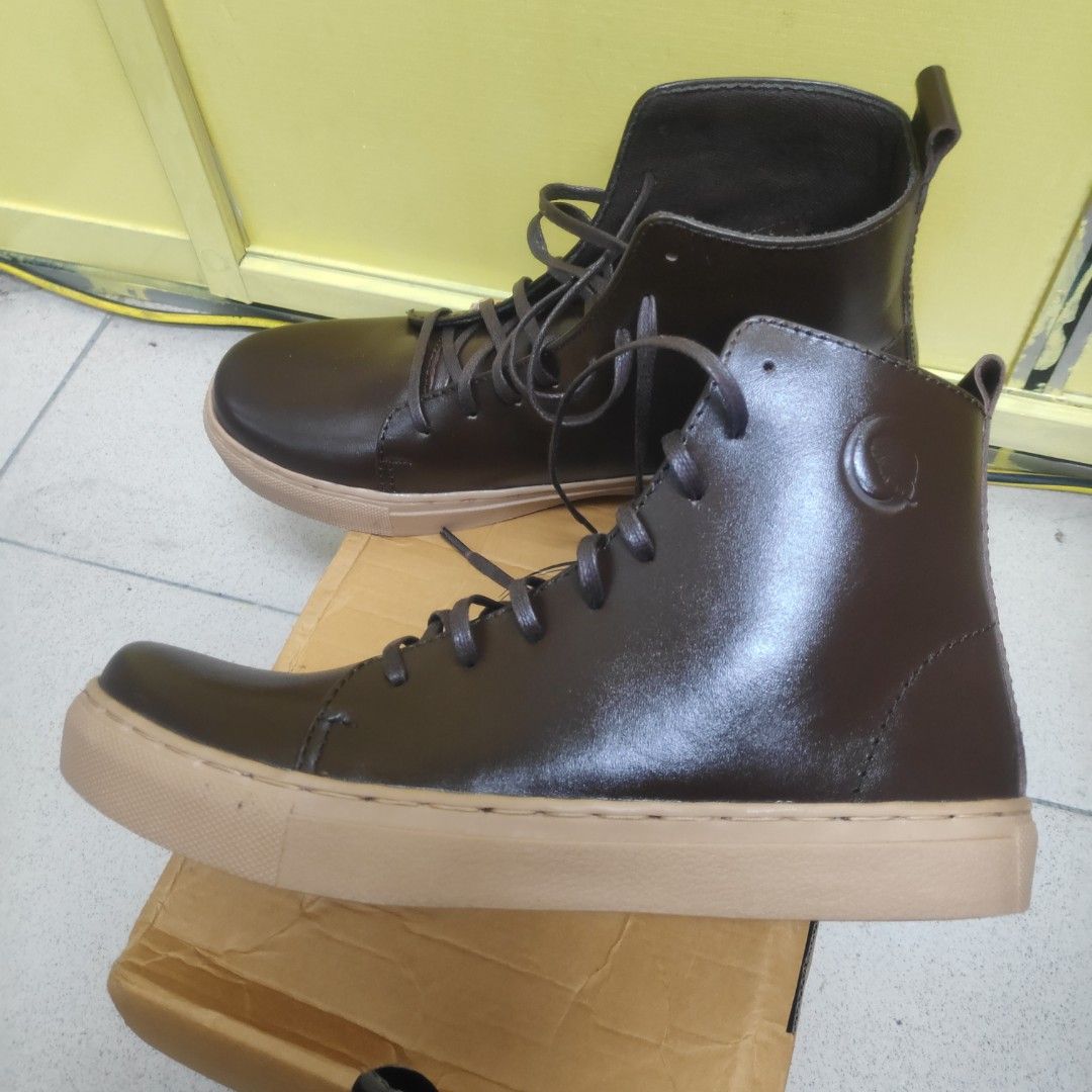 Kasut boot high cut, Men's Fashion, Footwear, Boots on Carousell