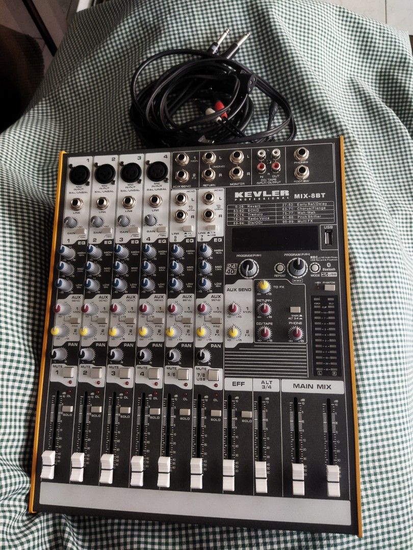 Kevler Mixer Mix 8bt Audio Soundbars Speakers And Amplifiers On
