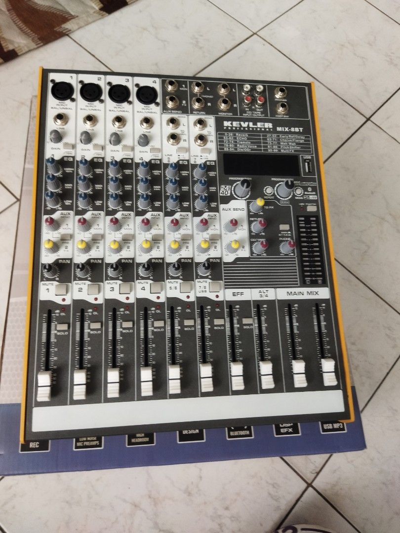 Kevler Mixer Mix 8bt Audio Soundbars Speakers And Amplifiers On