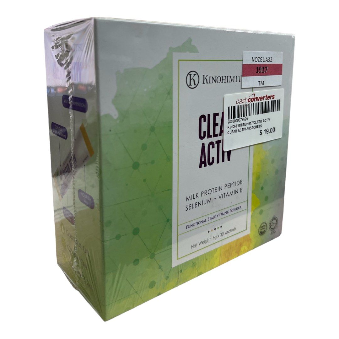 Kinohimitsu clear activ -30 sachet, Health & Nutrition, Health ...