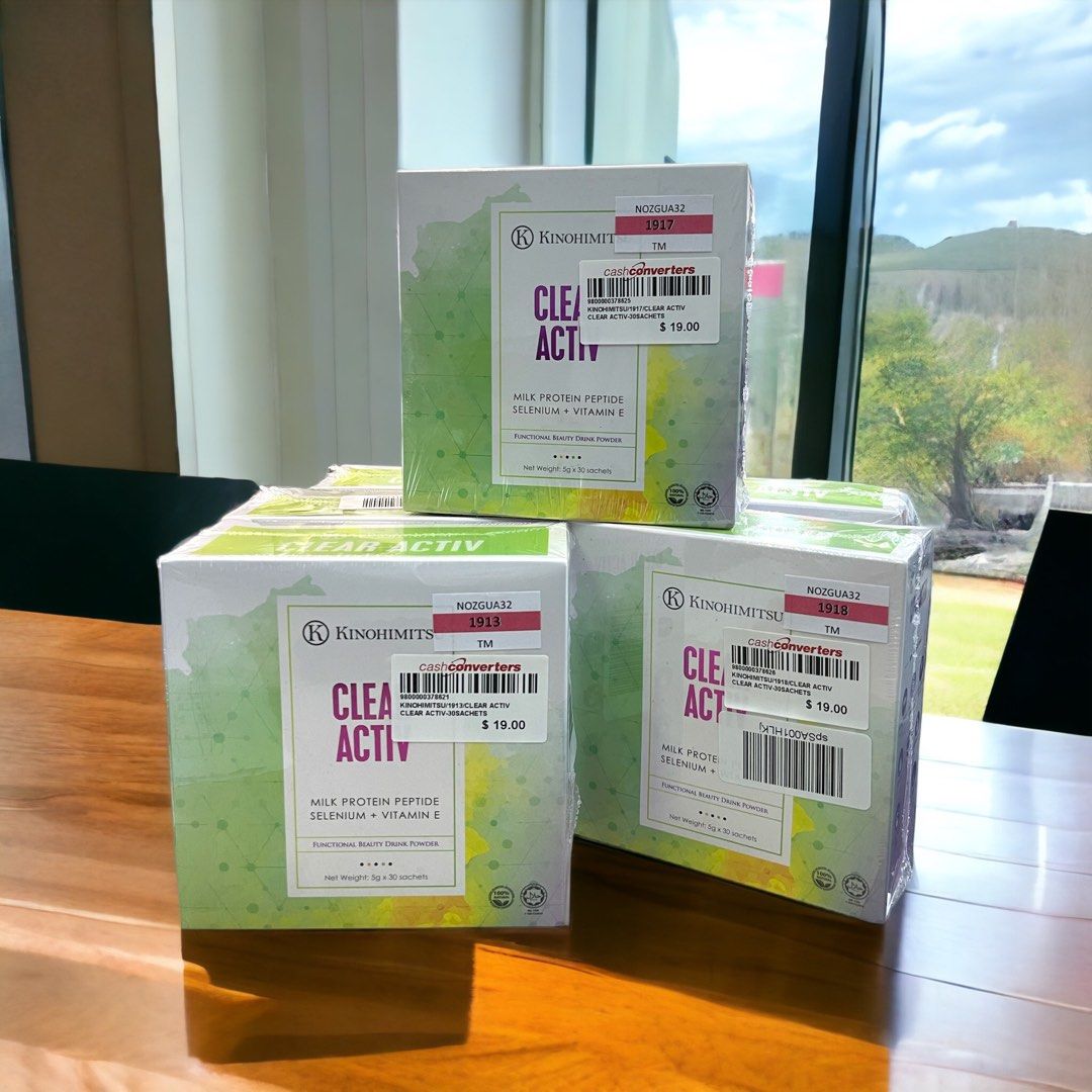 Kinohimitsu clear activ -30 sachet, Health & Nutrition, Health ...