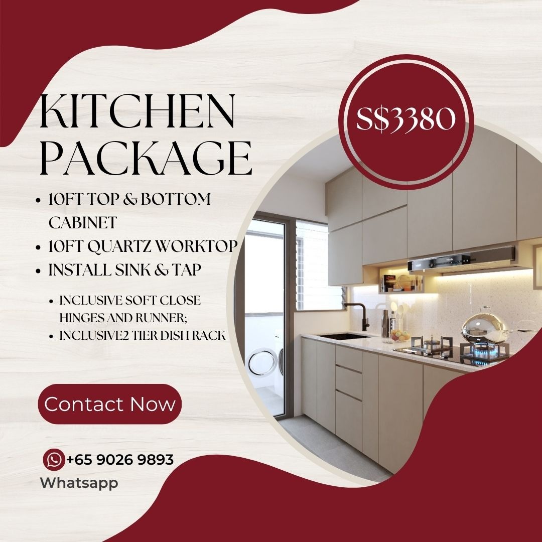 KITCHEN PACKAGE / Direct Factory Carpentry / BTO / Resale / Home ...