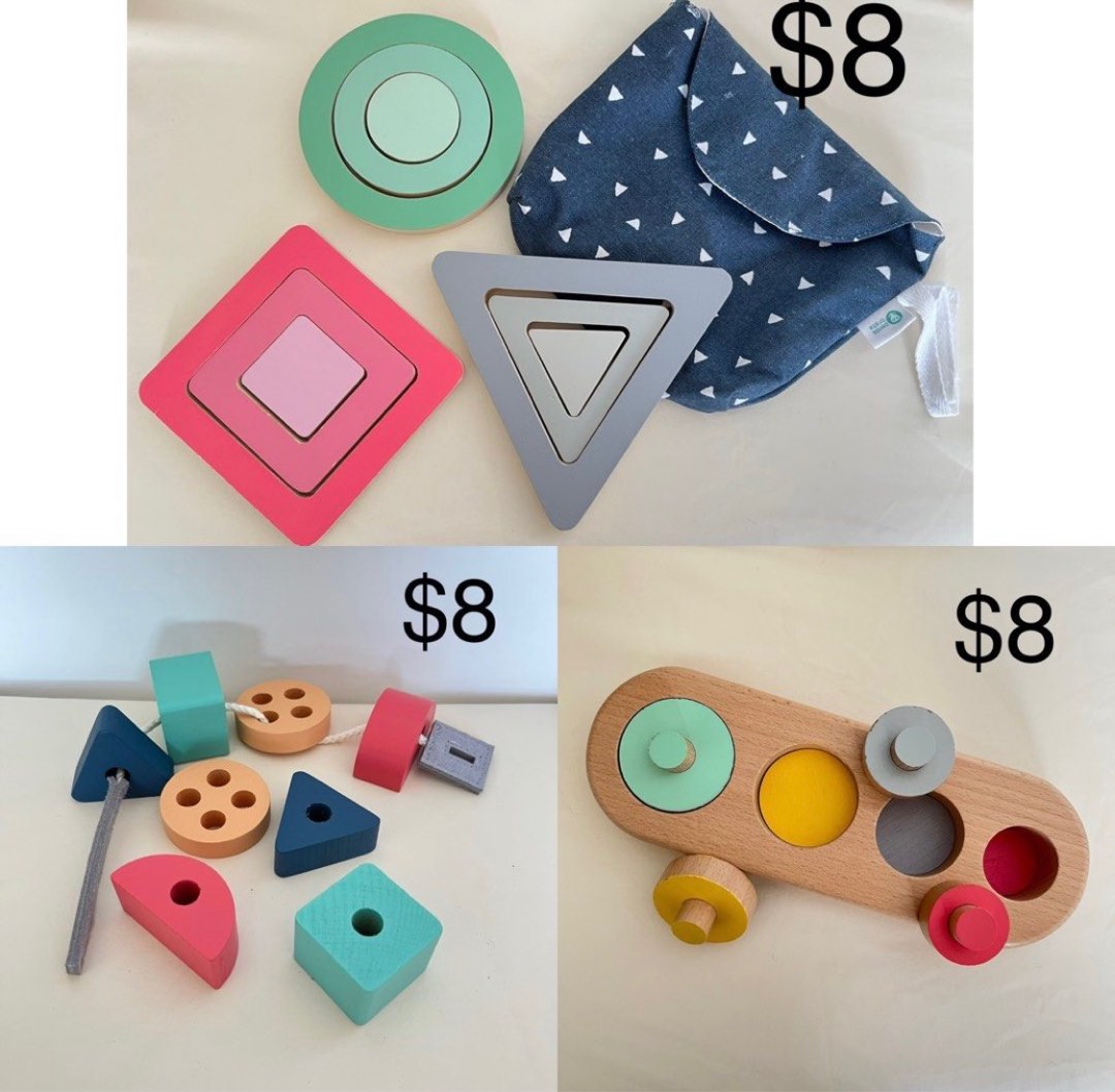 Kiwico panda crate toys #shapes #colors #sewing, Babies & Kids, Infant ...