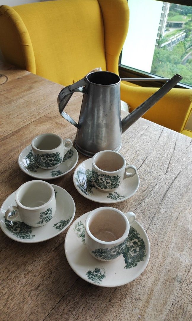 Kopitiam Coffee Set Nanyang kopi, Furniture & Home Living, Kitchenware ...