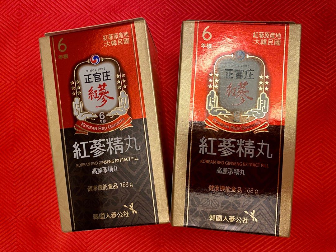 Korean Red Ginseng Extract Pill, Food & Drinks, Other Food & Drinks on ...